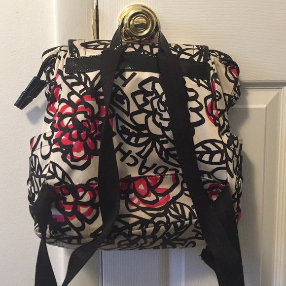 Coach | Bags | Coach Poppy Daisy Floral Graffiti Backpack | Poshmark