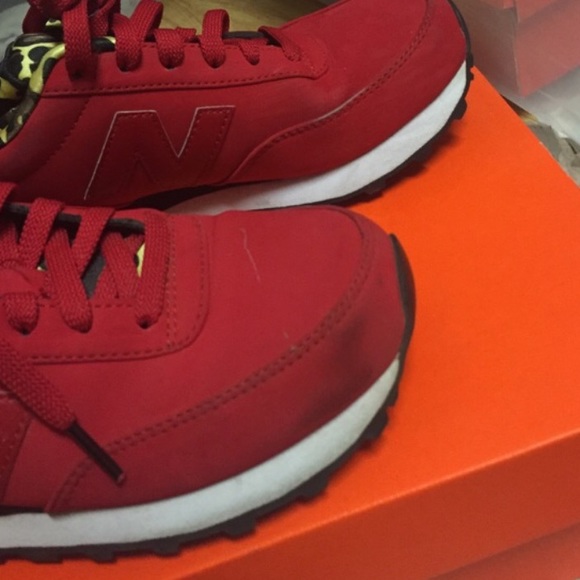 New Balance | Shoes | All Red W Cheetah New Balances | Poshmark