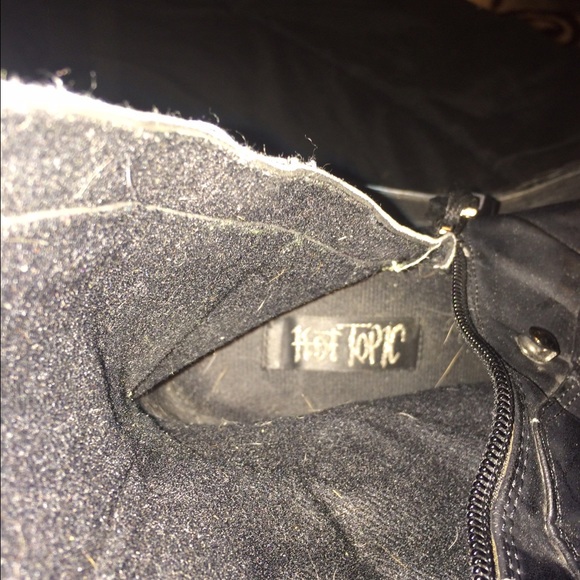 Hot Topic | Shoes | Old School Hot Topic Goth Boots Platforms | Poshmark