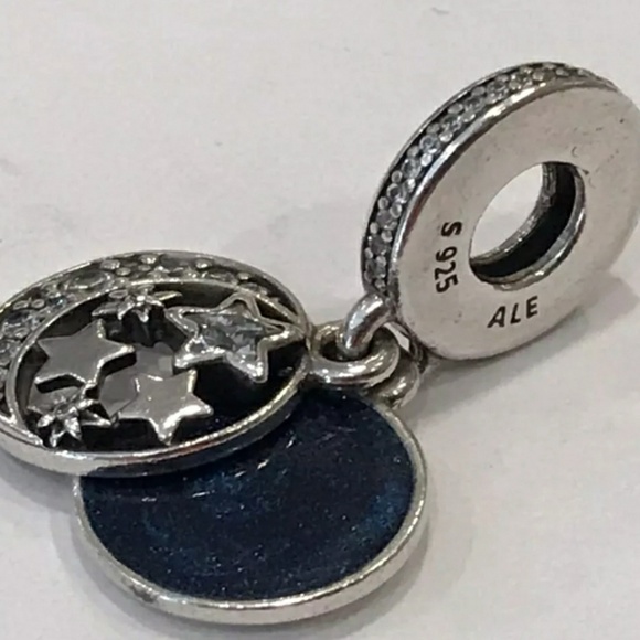 Pandora | Jewelry | Pandora Vintage Night Sky Dangle Charm | Poshmark