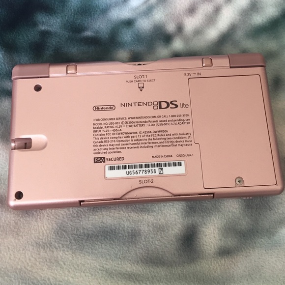 Nintendo | Other | Nintendo Ds Lite Light Pink | Poshmark