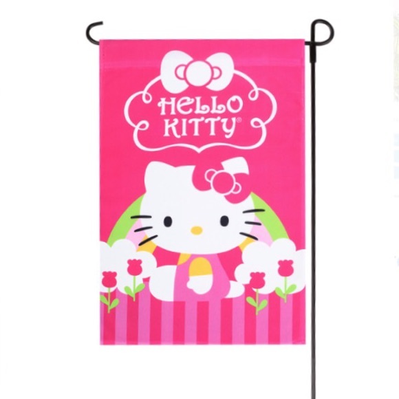 Sanrio | Accessories | Hello Kitty Flag For Thegarden Or Indoorwall ...