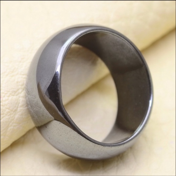 Jewelry | Natural Hematite Gemstone Ring | Poshmark