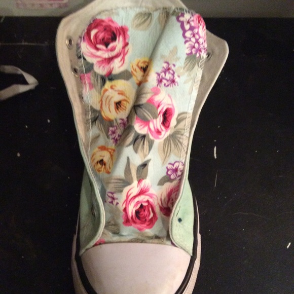 Shoes | Mint Green Fake Converse | Poshmark