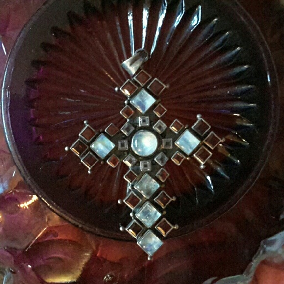 Nicky Butler | Jewelry | Nicky Butler Moonstonegarnetamythest 925 Cross ...