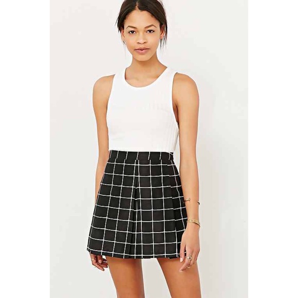 Urban Outfitters | Skirts | Uo Inverted Pleat Skirt Nwot | Poshmark