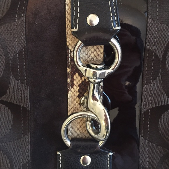 Coach | Bags | Coach Python Hobo Bag | Poshmark