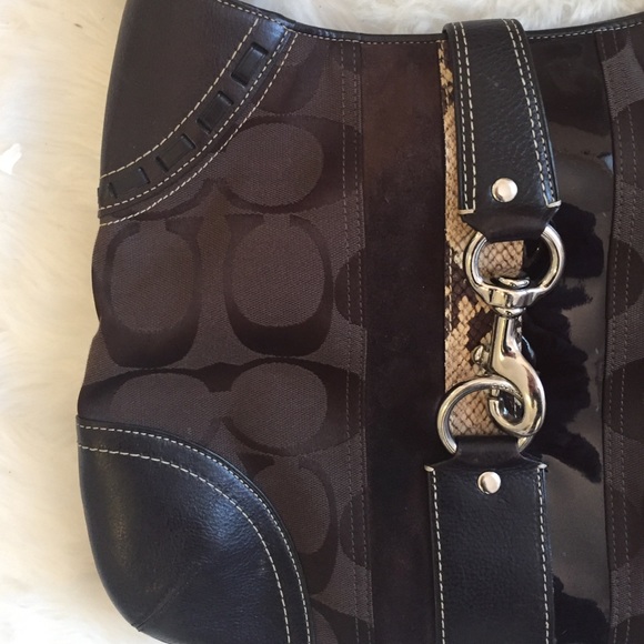 Coach | Bags | Coach Python Hobo Bag | Poshmark