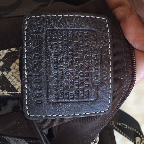 Coach | Bags | Coach Python Hobo Bag | Poshmark