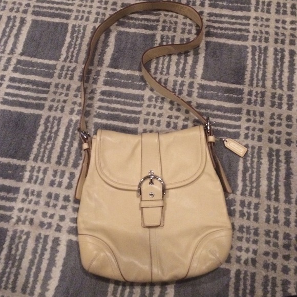Coach | Bags | Coach One Shoulder Adjustable Strap Flap Bag | Poshmark