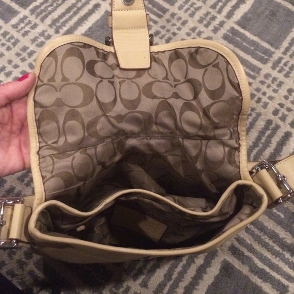 Coach | Bags | Coach One Shoulder Adjustable Strap Flap Bag | Poshmark