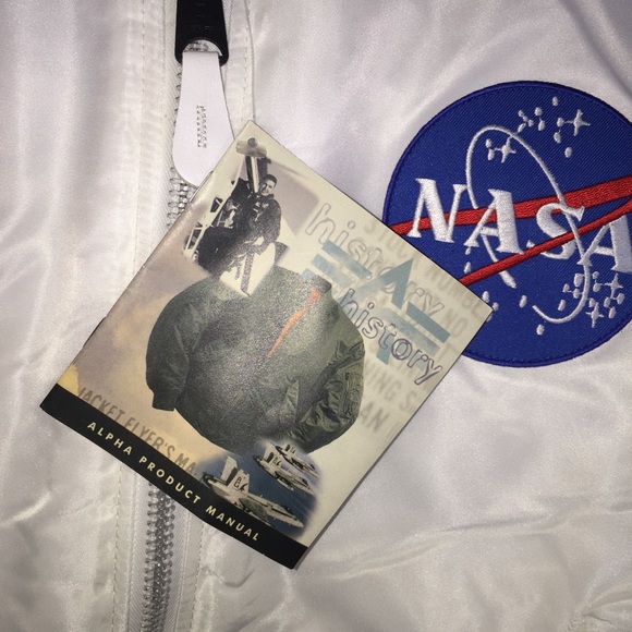 Alpha Industries | Jackets & Coats | Rare Nasa Jacket Size Large | Poshmark