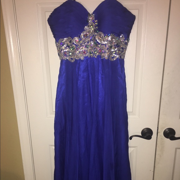 Dresses | Cobalt Blue Prom Dress | Poshmark