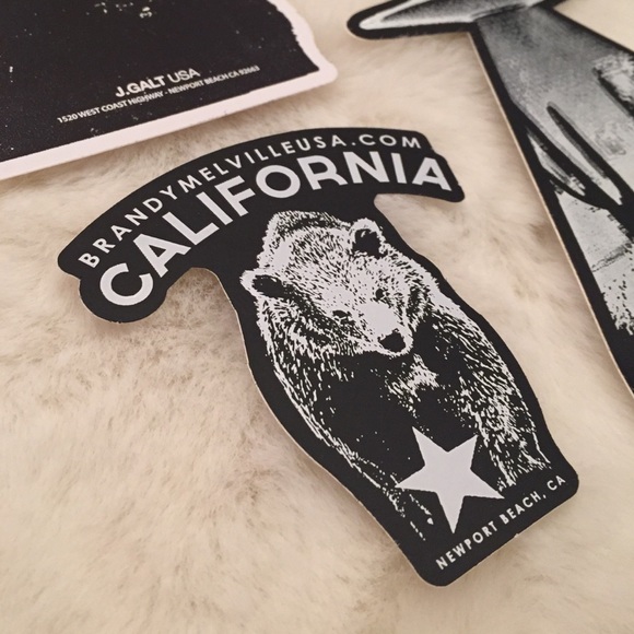 Brandy Melville | Other | Rare Brandy Sticker Pack | Poshmark