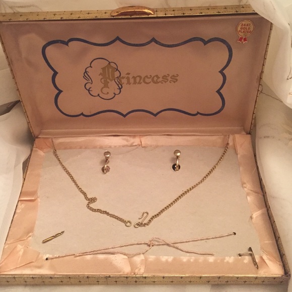 Princess | Jewelry | Vintage Princess Necklace Set | Poshmark