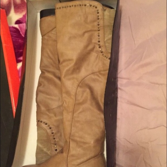 Shoes | Buck Knee High Boots | Poshmark
