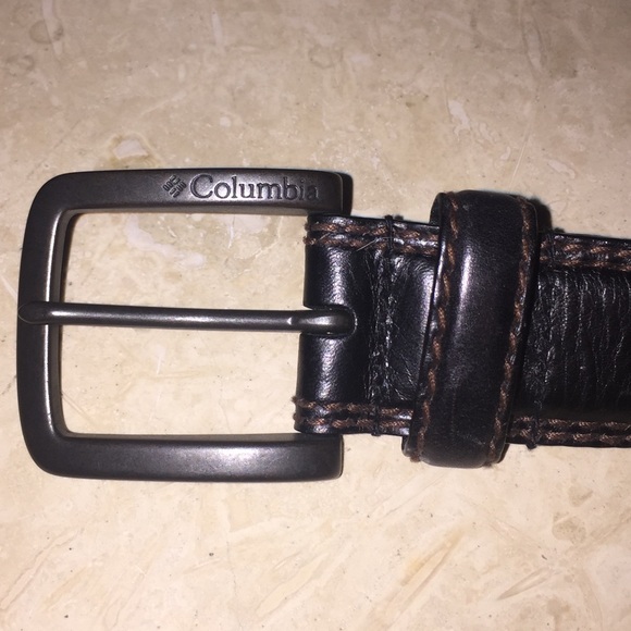 Columbia | Accessories | Columbia Sportswear Genuine Leather Belt ...