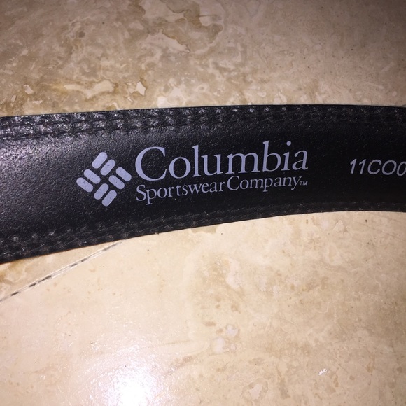 Columbia | Accessories | Columbia Sportswear Genuine Leather Belt ...
