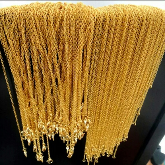 Jewelry | 8 Inch 18k Gold Plated Chain Bracelet | Poshmark