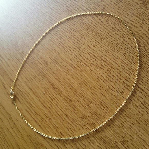 Jewelry | 18 Inch 18k Gold Plated Chain Necklace Diy | Poshmark