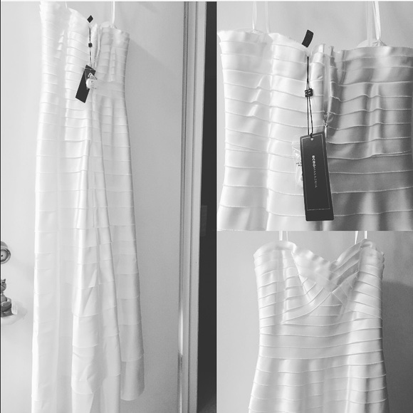BCBG | Dresses | Bcbg Wedding Gown Nwt | Poshmark