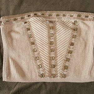 PINK Victoria's Secret | Tops | Rose Gold Tube Top By Moda ...