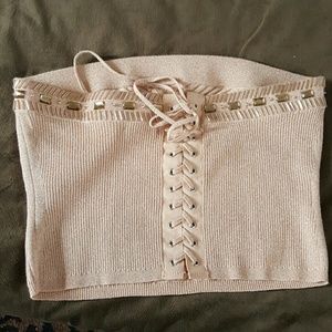 PINK Victoria's Secret | Tops | Rose Gold Tube Top By Moda ...