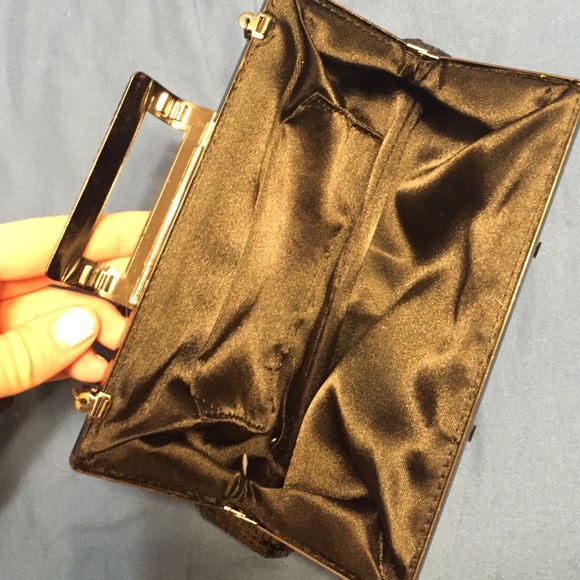 The Limited | Bags | Vintage Formal Mini Black Chain Purse | Poshmark