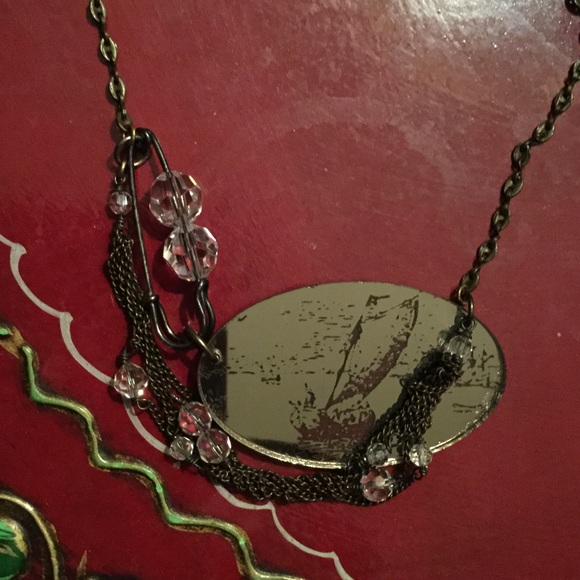 Candace Ang | Jewelry | Candace Ang Etched Sailboat Graphic ...