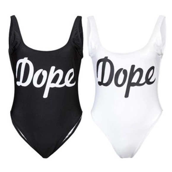 Swim | Dope One Piece Swimsuit Bodysuit | Poshmark