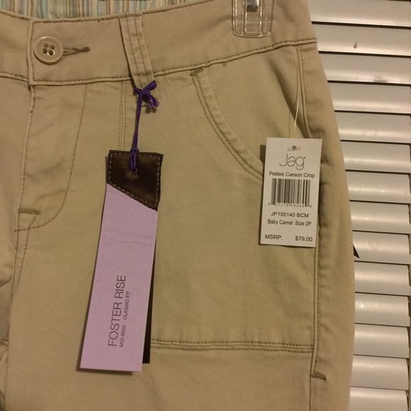 Jag Jeans | Pants & Jumpsuits | Nwt 79 2p Jag Jeans Cargo Carson Crop ...