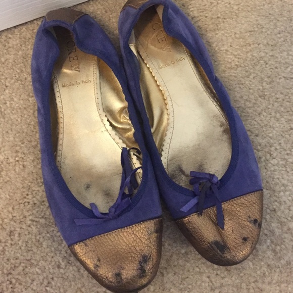 J. Crew | Shoes | J Crew Cap Toe Flats | Poshmark