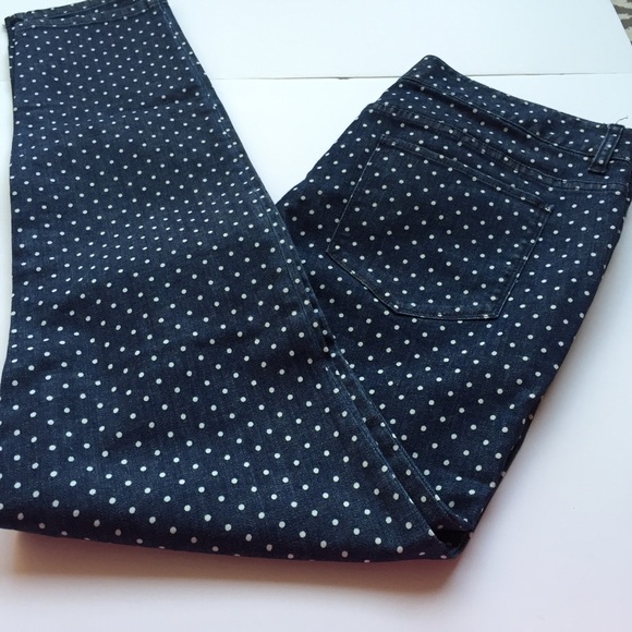 Bar III | Jeans | Bar Blue Polka Dot Jeans | Poshmark