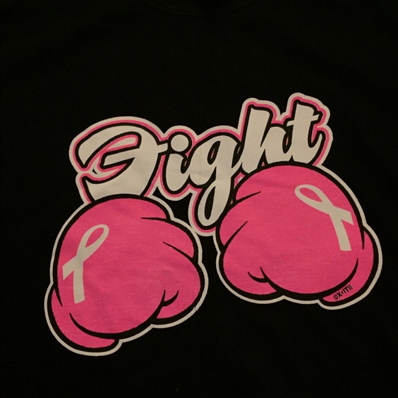 Gildan | Tops | Breast Cancer Awareness Fight Boxing T Shirt 2xl | Poshmark