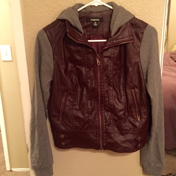Jackets & Coats | Half Leather Jacket | Poshmark