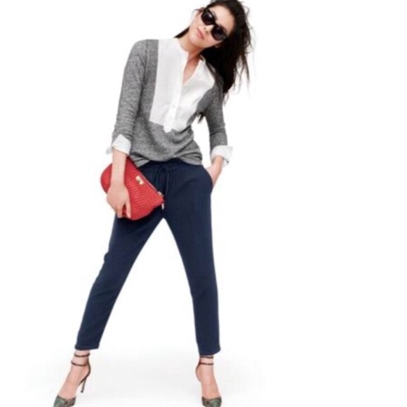 J. Crew | Sweaters | Iso Tuxedo Bib Sweater | Poshmark