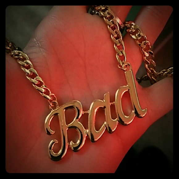 Jewelry | Bad Gold Necklace | Poshmark