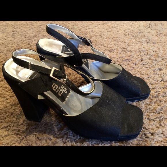 Studio HD2 | Shoes | Stylish Black Chunky Pumps Heels | Poshmark