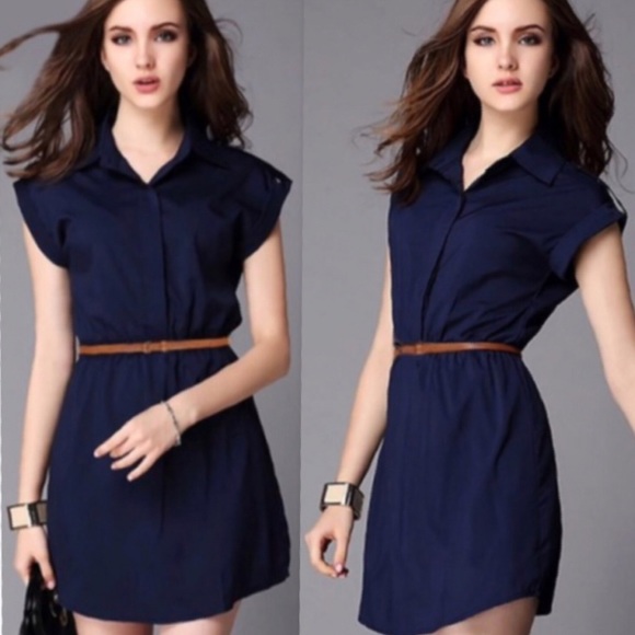 Dresses | Boyfriend Shirt Mini Dress | Poshmark
