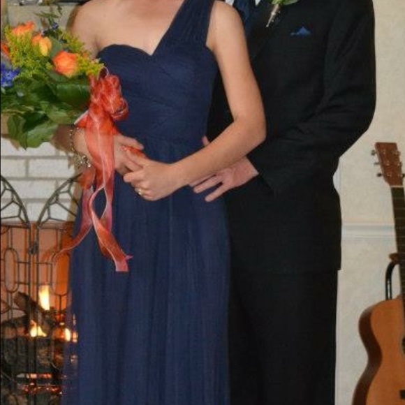 BCBGMaxAzria | Dresses | Beautiful Long Blue Bcbg Prom Dress | Poshmark