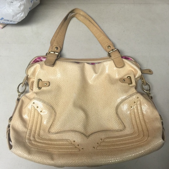 Jessica Simpson | Bags | Cream Jessica Simpson Tote | Poshmark
