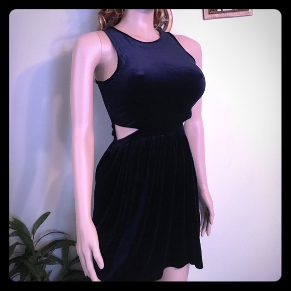 one clothing | Dresses | One Clothing Navy Blue Side Cut Daynight Dress ...