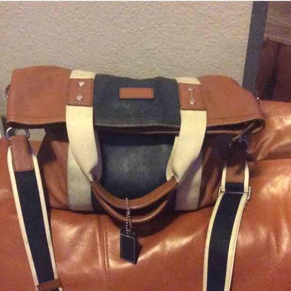 Coach | Bags | Coach Mens Collection Leather Weekender | Poshmark