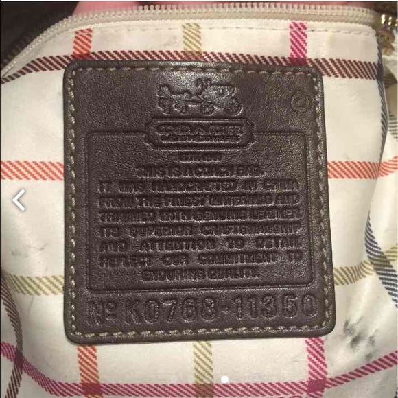 Coach | Bags | Coach Heritage Green Stripe Signature Tote Bag | Poshmark