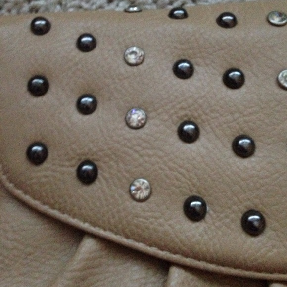 Grace Adele | Bags | Grace Adele Tan Clutch | Poshmark