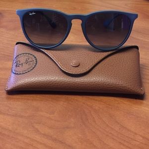 Ray-Ban | Accessories | Rayban Blue Erika Color Mix Sunglasses | Poshmark