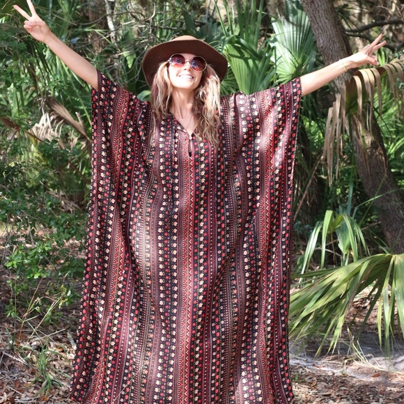 Vintage | Dresses | Vintage Tree Hugging Hippy Dress | Poshmark