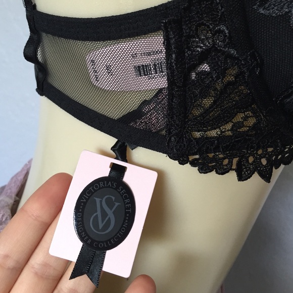 Victoria's Secret | Other | Vs 32d Black Designer Lace Bra | Poshmark