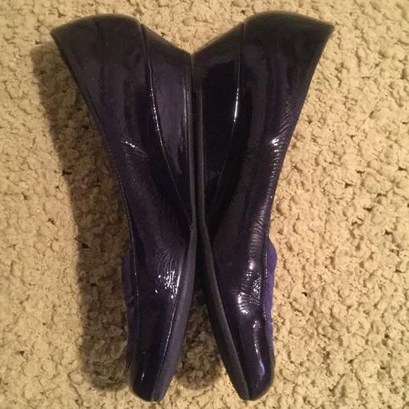 Butter Shoes | Shoes | Butter Made In Italy Navy Wedge Loafers 37 7 75 ...