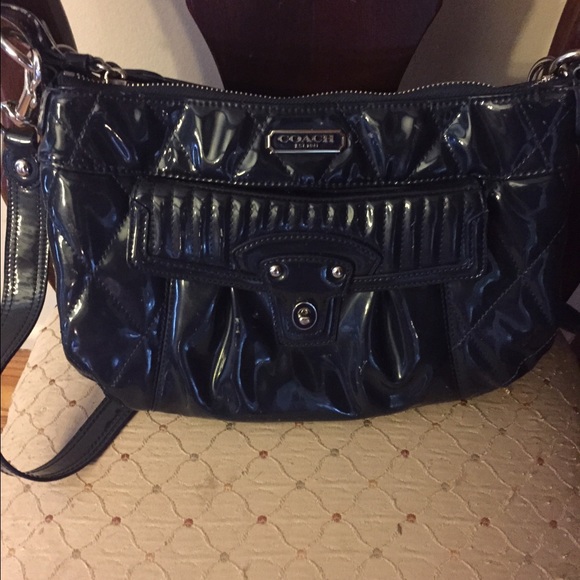 Coach Blue Handbag - Gem